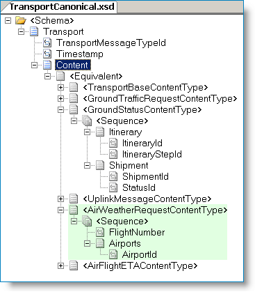 RDA Blogs - RDA Corporation EAI Blog: BizTalk Xml Complex Types